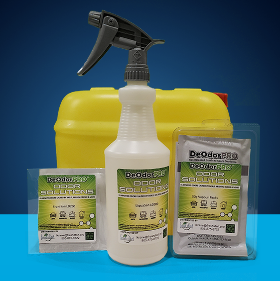Chlorine Dioxide disinfectant and odour removal – Fresh Start Environments